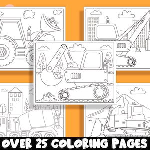 Construction Coloring Pages: 25 Fun and Engaging Pages for Kids ...