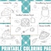 Food Coloring Pages, 15 Printable Recipe Coloring Pages for Kids, Boys ...