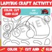 Cute Ladybug Craft Activity Color, Cut, and Glue for Prek to 2nd Grade ...