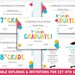 Editable 6th Grade Certificate, 1st to 8th Grade Diploma, Certificate ...