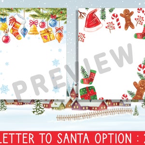 Whimsical Wishes: Fillable & Blank Letter to Santa Prints - Capture ...