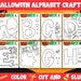 Halloween Alphabet Activities, Spooky ABC Crafts, 53 Pages, A-Z, Color ...