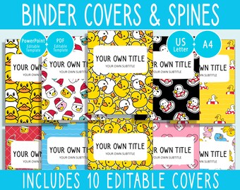 10 Editable Vehicle Binder Covers, Includes 1, 1.5, 2 Spines, Available ...
