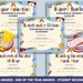 Editable Preschool End of the Year Awards, Classroom Awards, Student ...