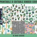Cactus Binder Cover, 10 Printable/editable Coversspines, Binder Insert ...