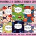 Cute Cats Binder Cover, 10 Printable/editable Binder Covers+spines ...