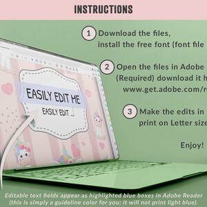 Binder Cover Printable, 10 Covers+spines, Printable, Editable, Teacher ...