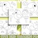 Cute Bird Coloring Pages: 25 Adorable Designs for Preschool and ...