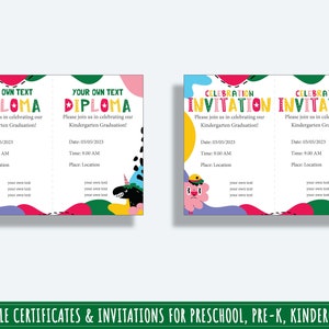 Editable Class Certificates, End of the Year Awards, Diplomas ...