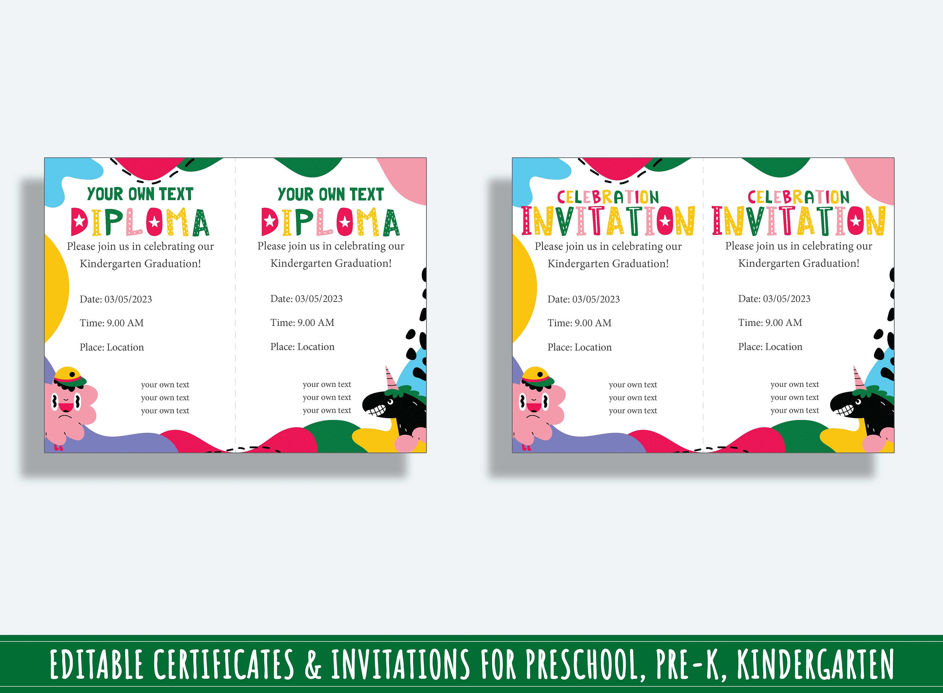 Editable Class Certificates, End of the Year Awards, Diplomas ...