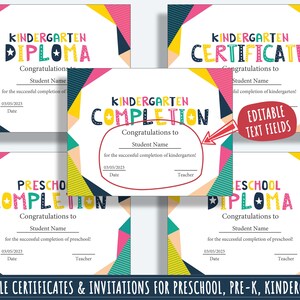 Editable Star Student Certificate, End of the Year Award, Diploma ...