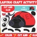 Cute Ladybug Craft Activity Color, Cut, and Glue for Prek to 2nd Grade ...