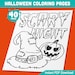 Spooky Monster Coloring Book for Kids: 25 High-resolution Pages ...