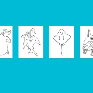 Preschool Coloring Pages 100 Printable Animal Coloring Pages for Boys ...