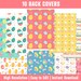 Powerpoint Binder Covers, 10 Printable/editable Easter Binder Covers ...
