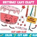 Birthday Cake Craft Activity Color, Cut, and Glue for Prek to 6th Grade ...