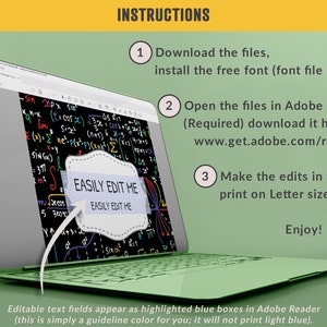 Subject Binder Covers, 10 Printable & Editable Binder Covers+spines ...