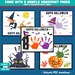 Happy Halloween Handprint Crafts: 5 Printable Designs, Turn Little ...