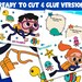 Underwater Adventures Craft Bundle: Scuba Diver and Ocean Animals Dive ...
