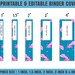 Animal Binder Cover, 10 Printable & Editable Covers+spines, Binder ...