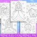 Magical Princess Coloring Pages: 15 Enchanting Coloring Book Designs ...