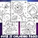 Space Coloring Pages, 25 Cute Kids Astronauts, Space and Astronomy ...