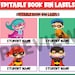 Editable Superhero Classroom Library Labels: Customize Your Literary ...