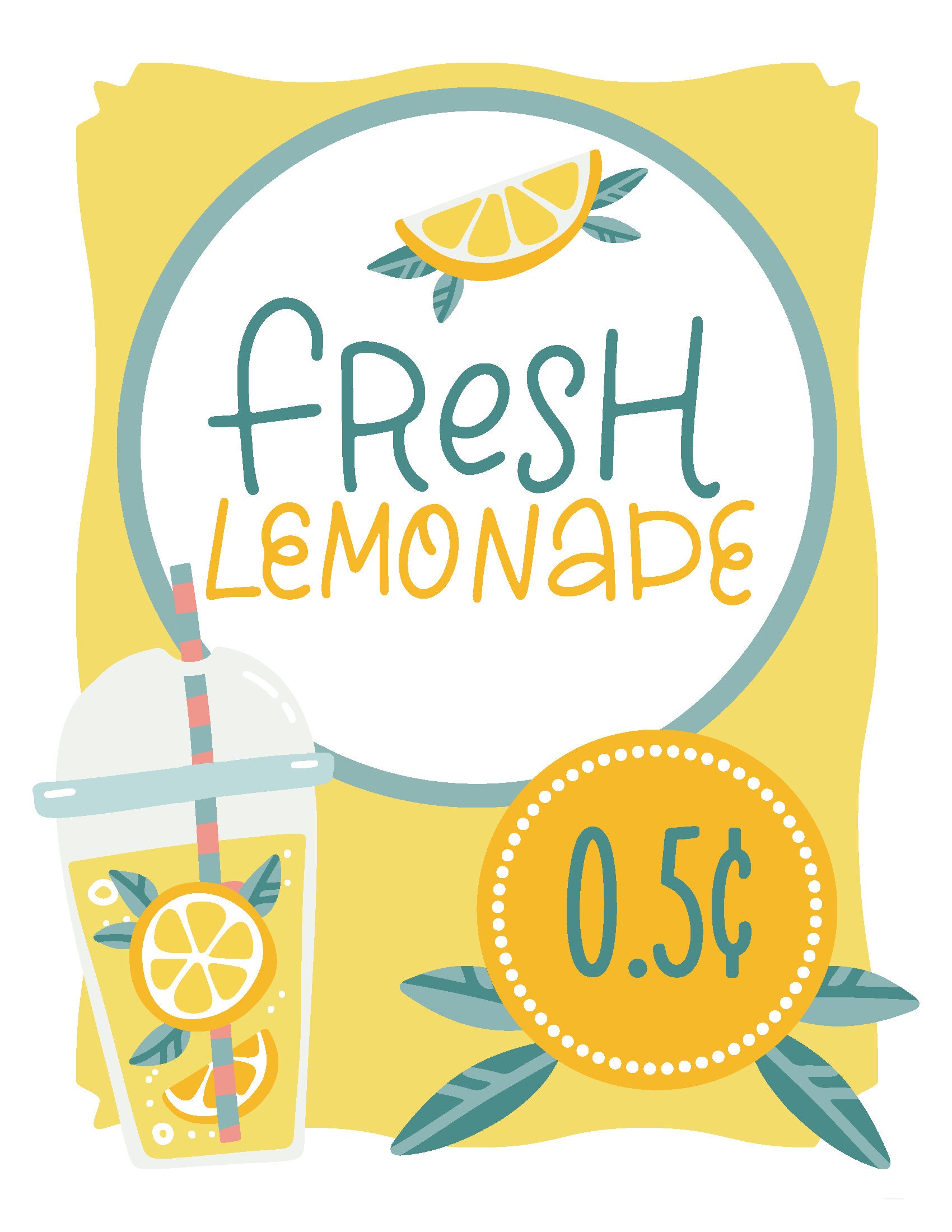 Editable Lemonade Stand Printable Kit: Summer Activity, Dramatic Play ...