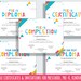 Modern-themed Preschool and Kindergarten End-of-year Celebration Kit ...