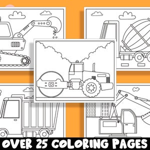 Construction Coloring Pages: 25 Fun and Engaging Pages for Kids ...
