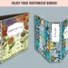 Flower Binder Cover Templates, 10 Printable & Editable Binder Covers ...