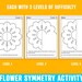 Flower Activities, Lines of Symmetry, Spring/summer Flower Symmetry ...