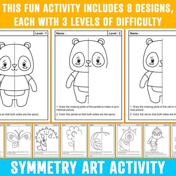 Symmetry Art - Etsy
