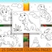 Roar-some Fun for Kids 25 Easy Dinosaur Coloring Pages for Kindergarten ...