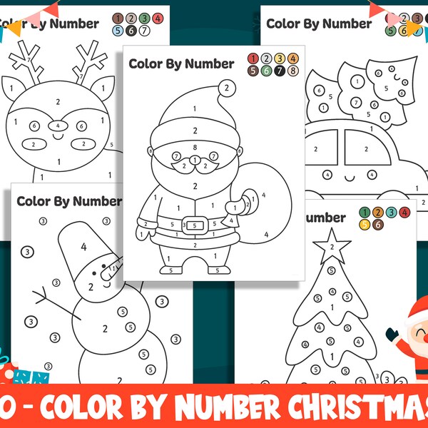 Adult Color by Number Books - Etsy