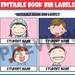 Customizable Classroom Chic: 16 Editable Book Bin Labels for Effortless ...
