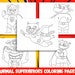 Animal Superheroes Coloring Pages: 20 Epic Designs for Kids With Fun ...