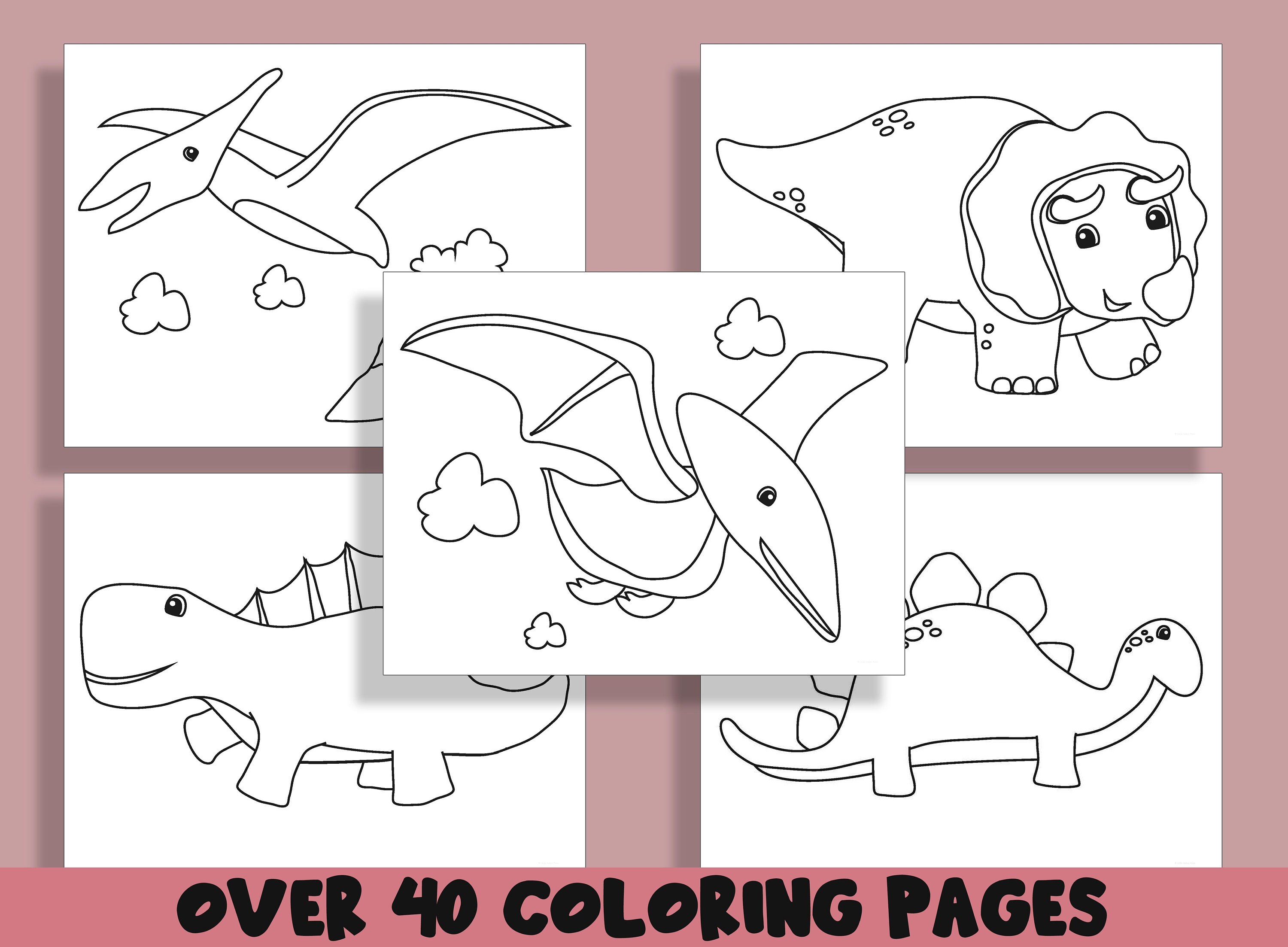 40 Preschool Coloring Pages, Suitable for Toddlers, Preschool ...
