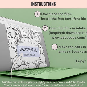 Abstract Wave Binder Cover, 10 Printable & Editable Binder Covers ...