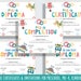 Robot-themed Preschool and Kindergarten End-of-year Celebration Kit: 37 ...