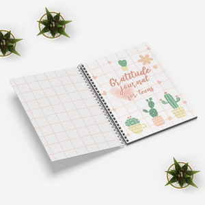 Gratitude Journal for Teens. Printable PDF in A4, A5, US Trade, US ...