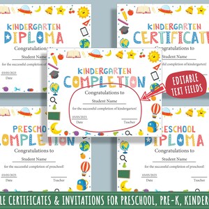 Fun and Creative Certificate, Diploma, and Invitation Templates for ...