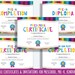 Editable Preschool Awards, Completion Certificates, Diplomas, and ...