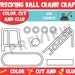 Wrecking Ball Crane Craft Activity - Color, Cut, and Glue for Prek to ...