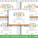 Fun and Colorful Certificate and Invitation Collection: 37 Editable ...
