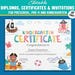 Printable / Editable Kindergarten, Pre-k, Preschool Completion ...