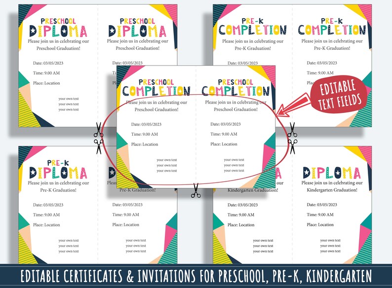 Editable Star Student Certificate, End of the Year Award, Diploma ...