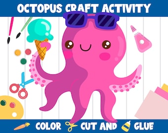 Car Craft Activity Color, Cut, and Glue for Prek to 2nd Grade, PDF File ...