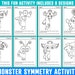 Monster Symmetry Worksheet, Monster Theme Lines of Symmetry Activity ...