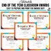 Editable Class Superlative End-of-year Student Awards, 26 Pages, PDF ...